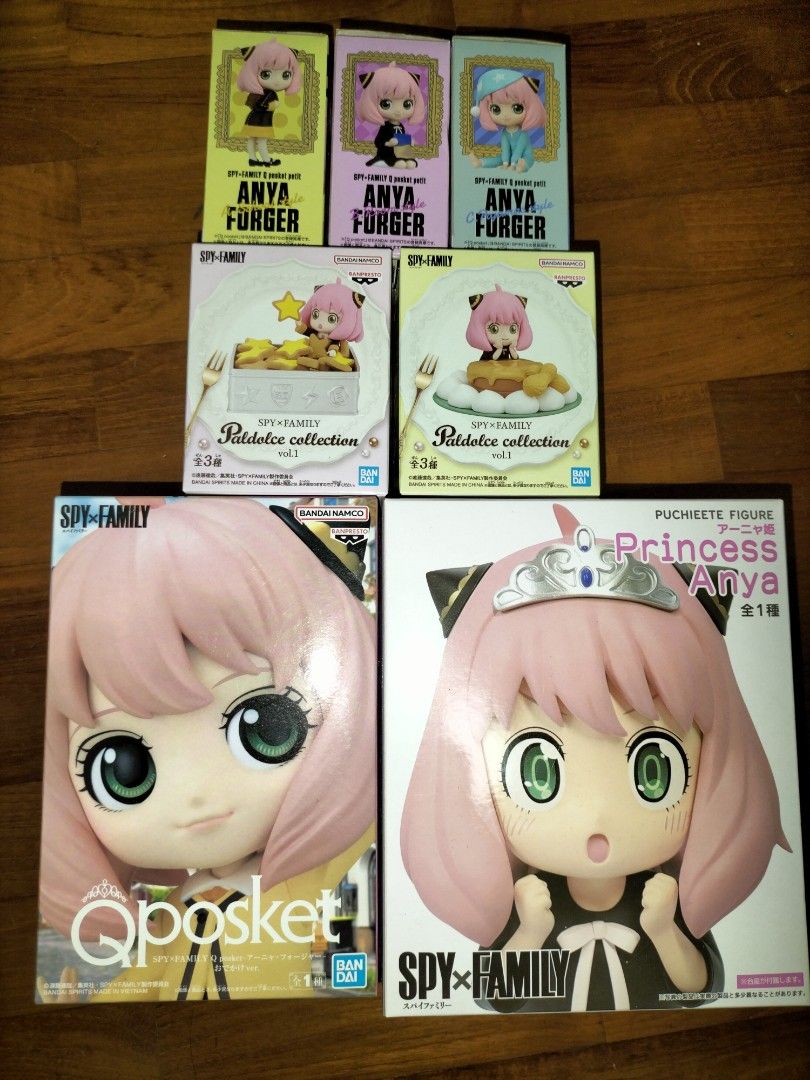 Anime Figure Collection - Spy x Family, One Piece and more to clear ...