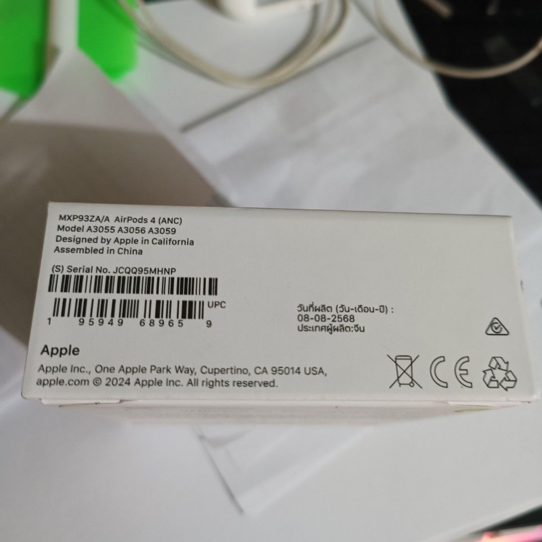 Apple AirPods 4 with Active Noise Cancellation, Audio, Earphones on ...