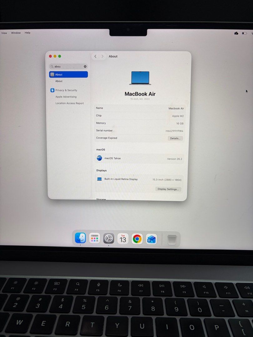 Apple MacBook Air 15-inch M2 16GB Space Grey, Computers & Tech, Laptops & Notebooks on Carousell