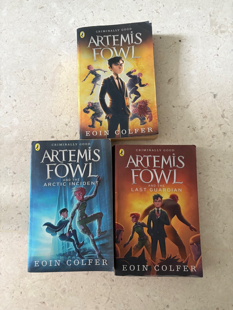 Artemis Fowl Book Series by Eoin Colfer, Hobbies & Toys, Books ...