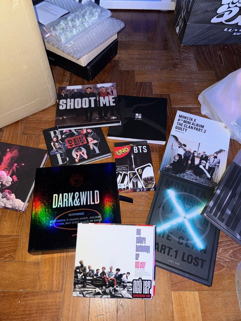 Assorted K-Pop Album Collection, Hobbies & Toys, Music & Media, CDs ...