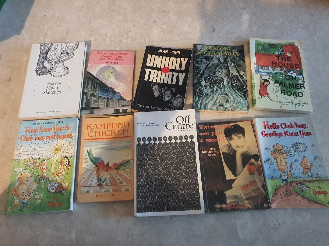 Assorted Singlit Books - Bonny Hicks Haresh Sharma Ravi Veloo Alan John ...