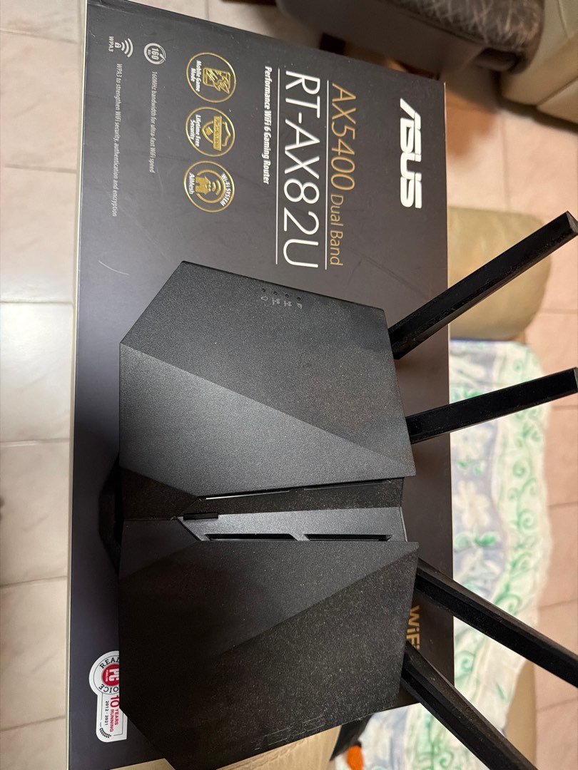 ASUS RT-AX5400 Dual Band WiFi 6 Gaming Router, Computers & Tech, Parts ...
