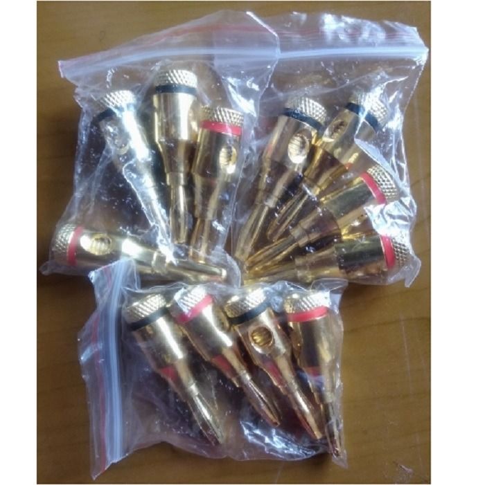 Audio Banana Plugs / 3.5mm to RCA Stereo Cable, Audio, Other Audio ...