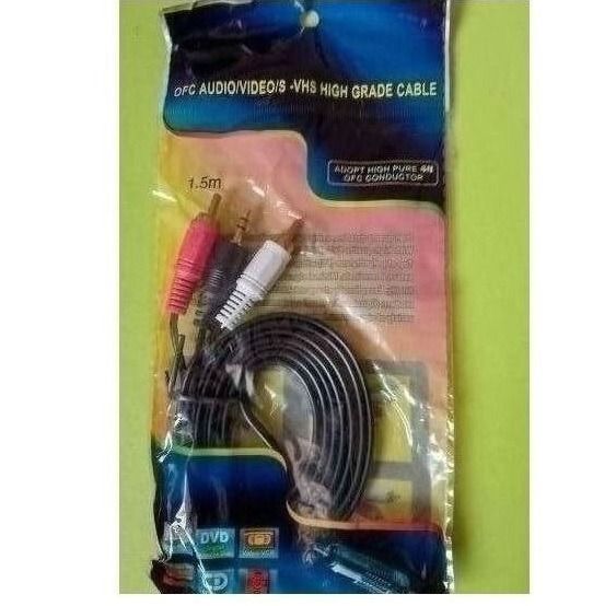 Audio Banana Plugs / 3.5mm to RCA Stereo Cable, Audio, Other Audio ...