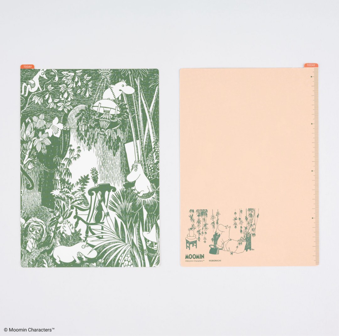 Authentic Hobonichi moomin a5 pencil board, Hobbies & Toys, Stationery ...