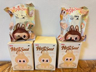 Authentic Pop Mart Labubu V2 - Take a Seat (Full Set), Hobbies & Toys ...