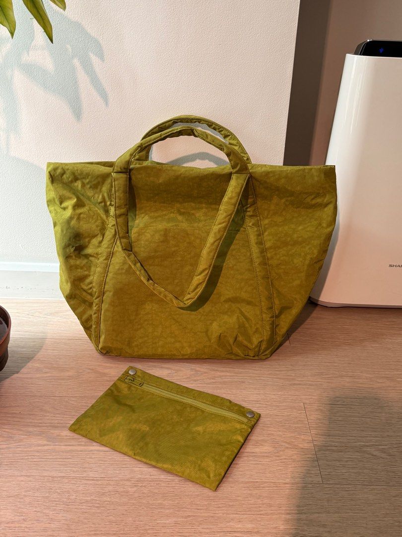 Baggu Cloud Carry On Olive Green, Women's Fashion, Bags & Wallets, Tote ...