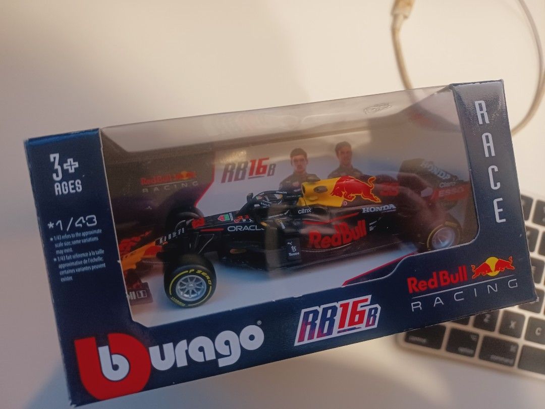 Bburago Red Bull Racing RB16B Model Car, Hobbies & Toys, Toys & Games ...