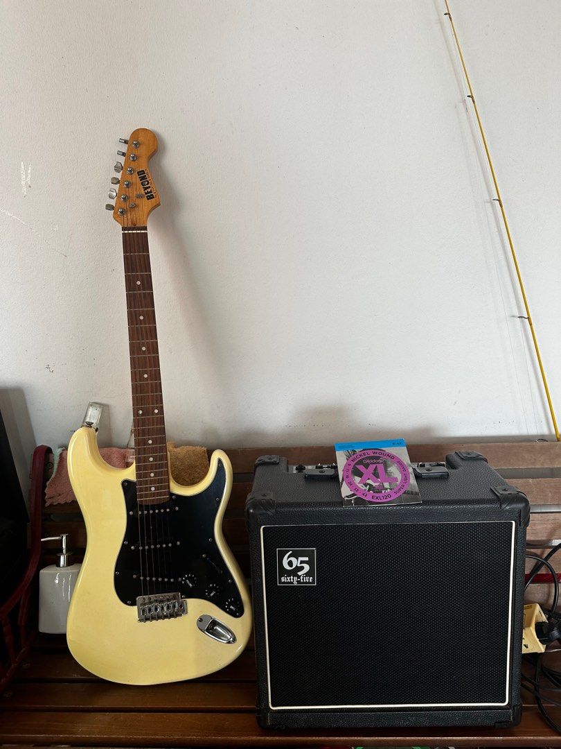 Beyond since 1983 band Guitar & 65 Sixty-Five Amplifier Set, Hobbies ...