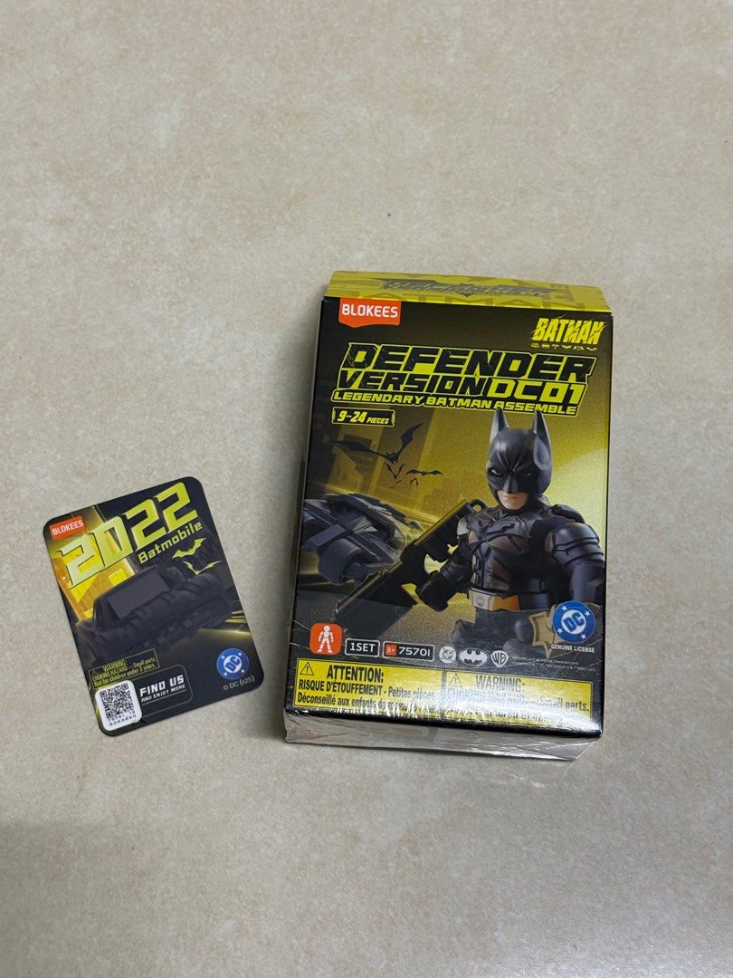 Blokees Batman Defender Version DC01 - 2022 Batmobile, Hobbies & Toys ...