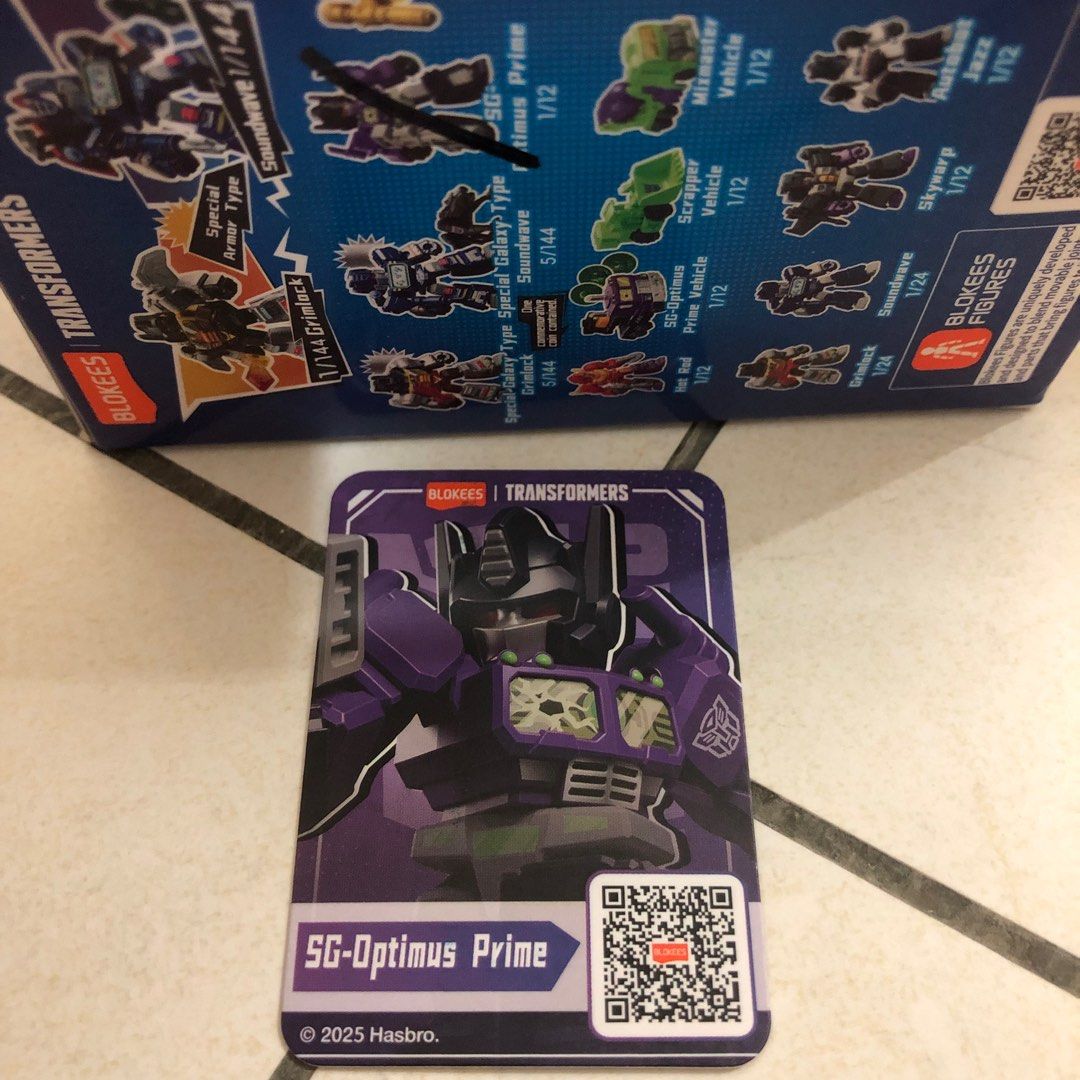 Blokees Defender version 3 SG optimus prime purple, Hobbies & Toys ...