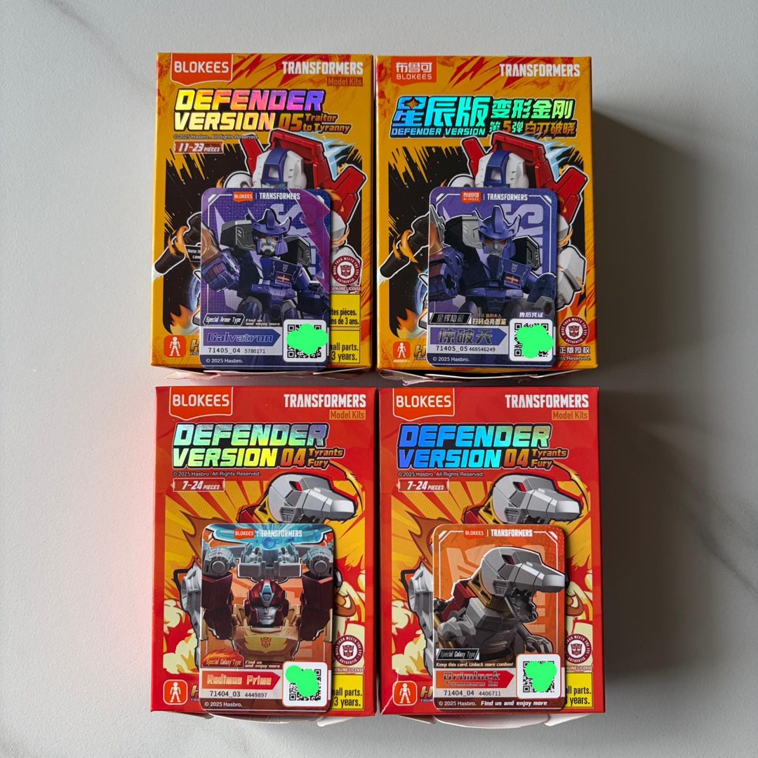 Blokees Transformers Defender Secrets, Hobbies & Toys, Toys & Games on ...