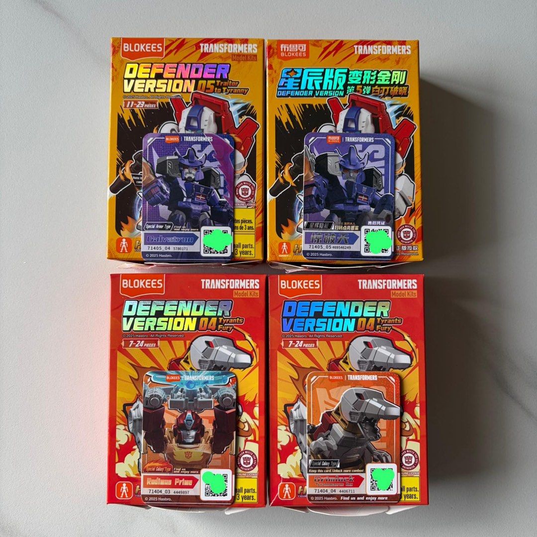 Blokees Transformers Defender Secrets, Hobbies & Toys, Toys & Games on ...