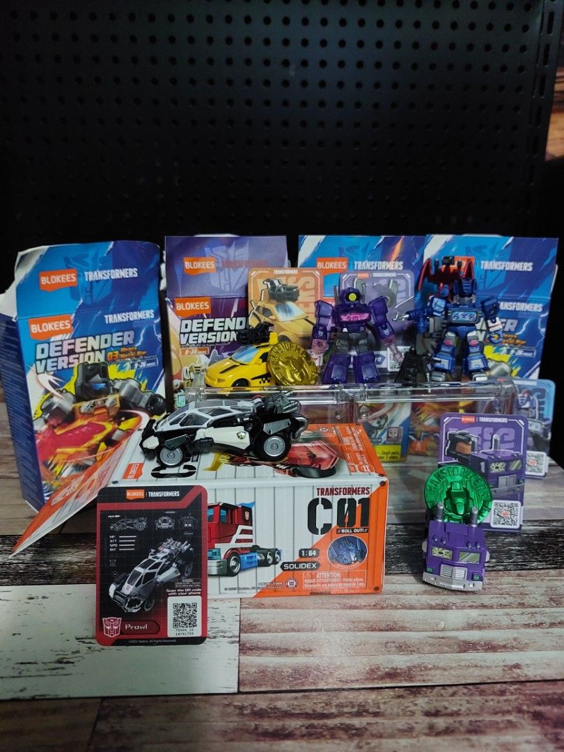 Blokees Transformers Defender Version Prowl, Hobbies & Toys, Toys ...