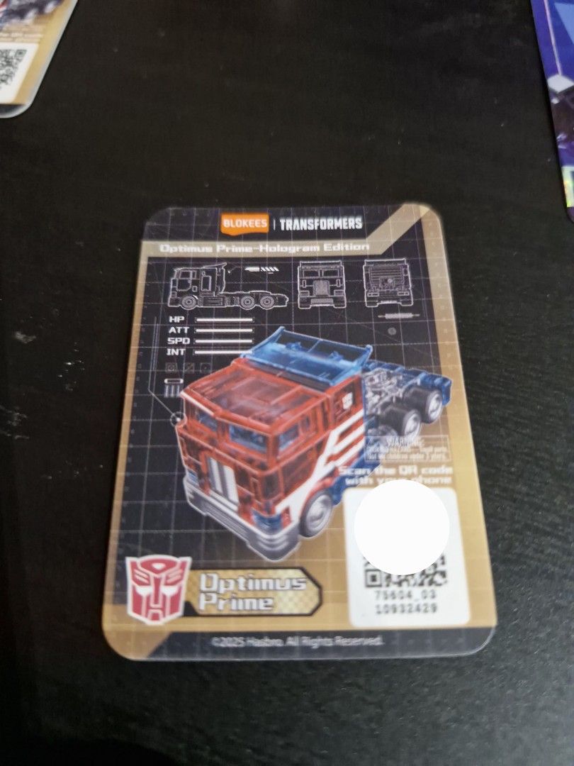 Blokees: Transformers Optimus Prime Hologram Edition and Transformers ...