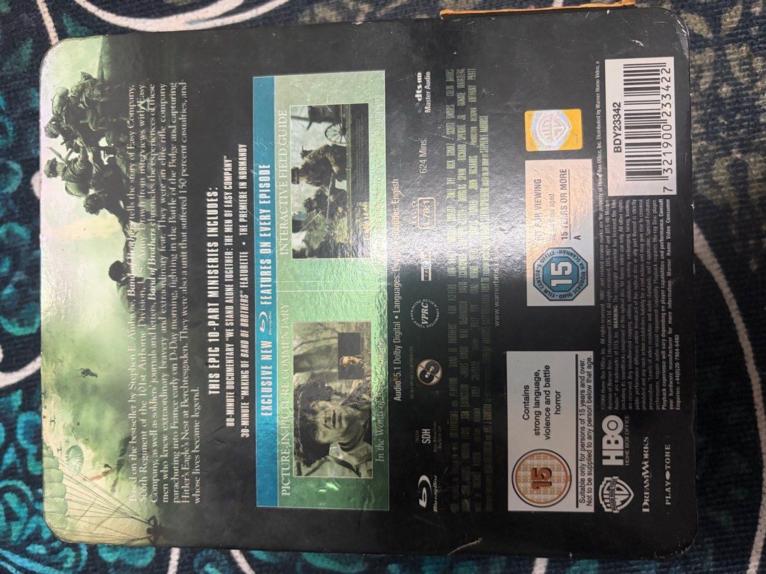 [Blu-ray Disc] Steel Case - Band of Brothers (Blu Ray Disc), Hobbies ...