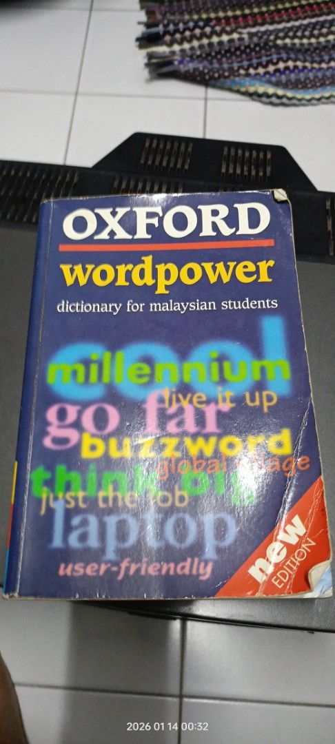 book used Oxford Wordpower Dictionary for Malaysian Students, Hobbies ...