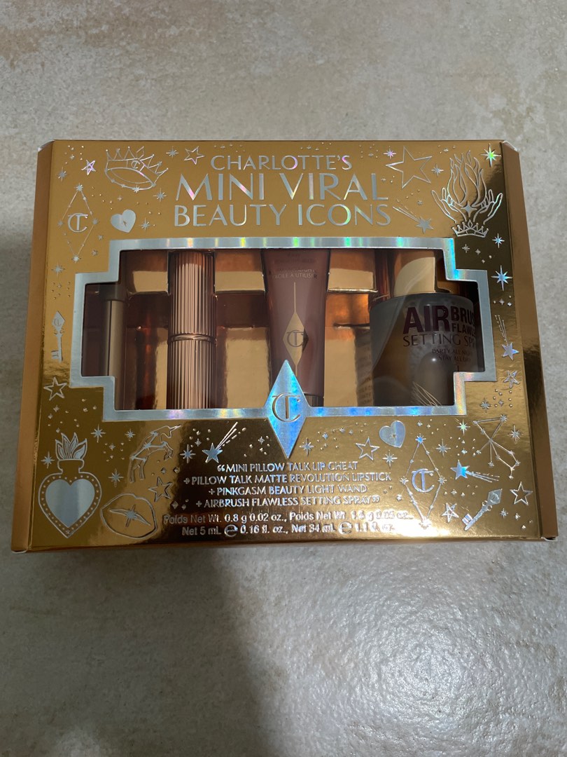 Charlotte Tilbury Mini Viral Beauty Icons Set, Beauty & Personal Care ...