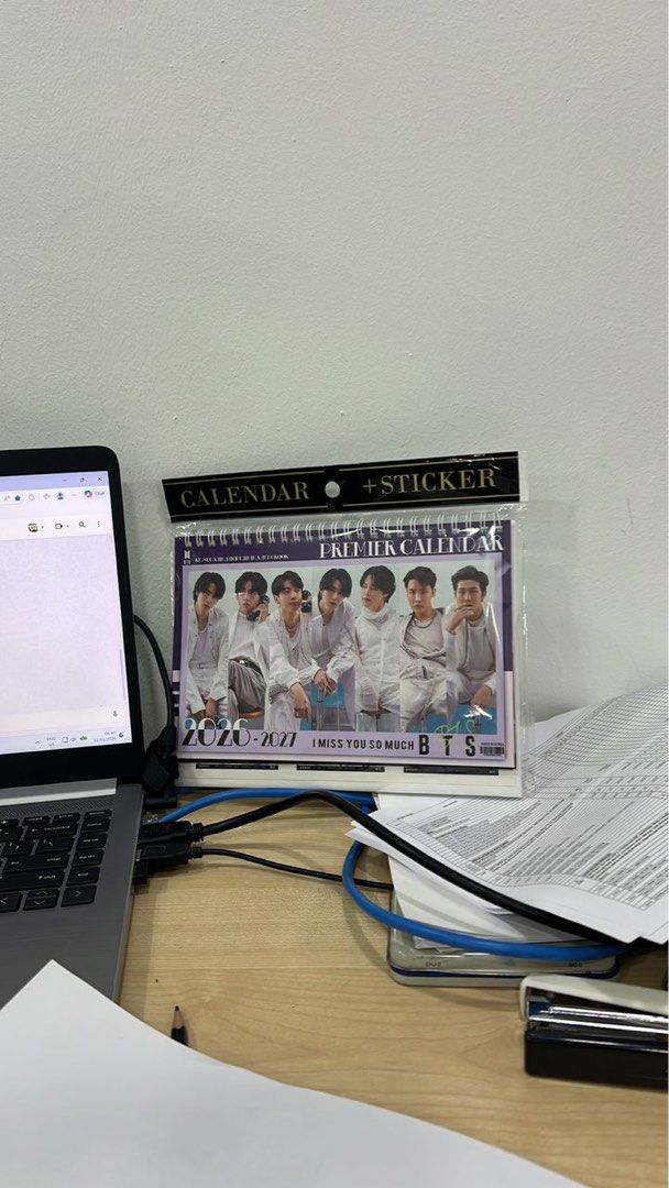 BTS 2026-2027 Premier Calendar + Sticker, Hobbies & Toys, Collectibles ...