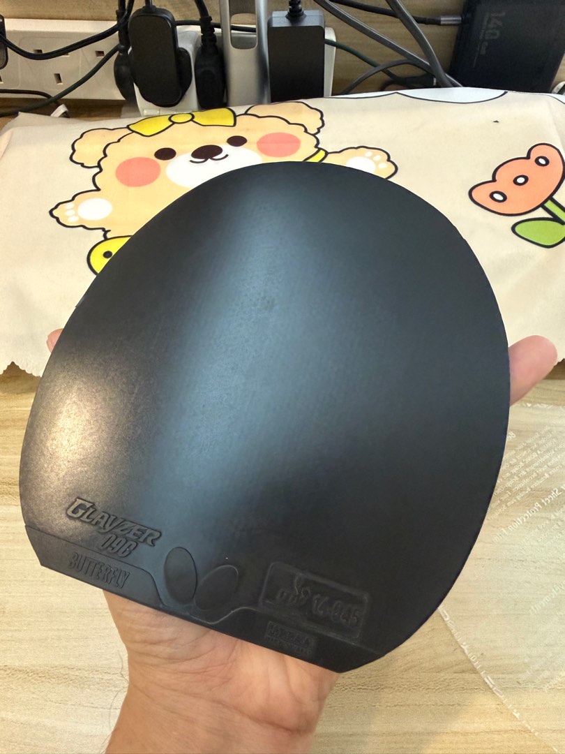 Butterfly Glayzer 09C Table Tennis Rubber, Sports Equipment, Sports ...