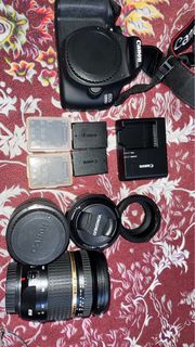 New camera Canon Eos R50 white with Lens kit 18-45mm, Photography ...