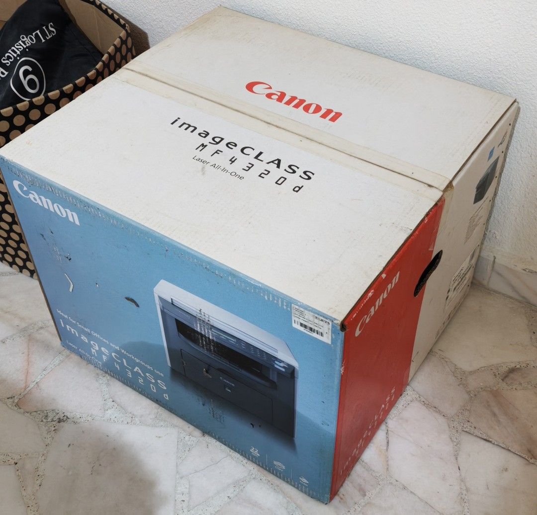 Canon imageCLASS MF4320d Laser All-in-One Printer, Computers & Tech ...