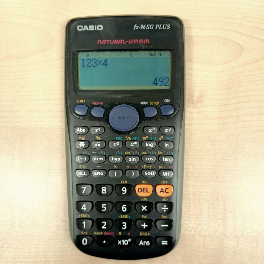 Casio fx-96SG PLUS Scientific Calculator, Hobbies & Toys, Stationery ...