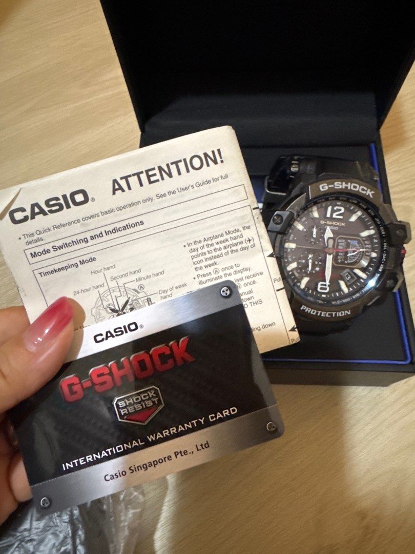 Casio G-Shock GPS Hybrid Wave Ceptor Watch, Men's Fashion, Watches ...