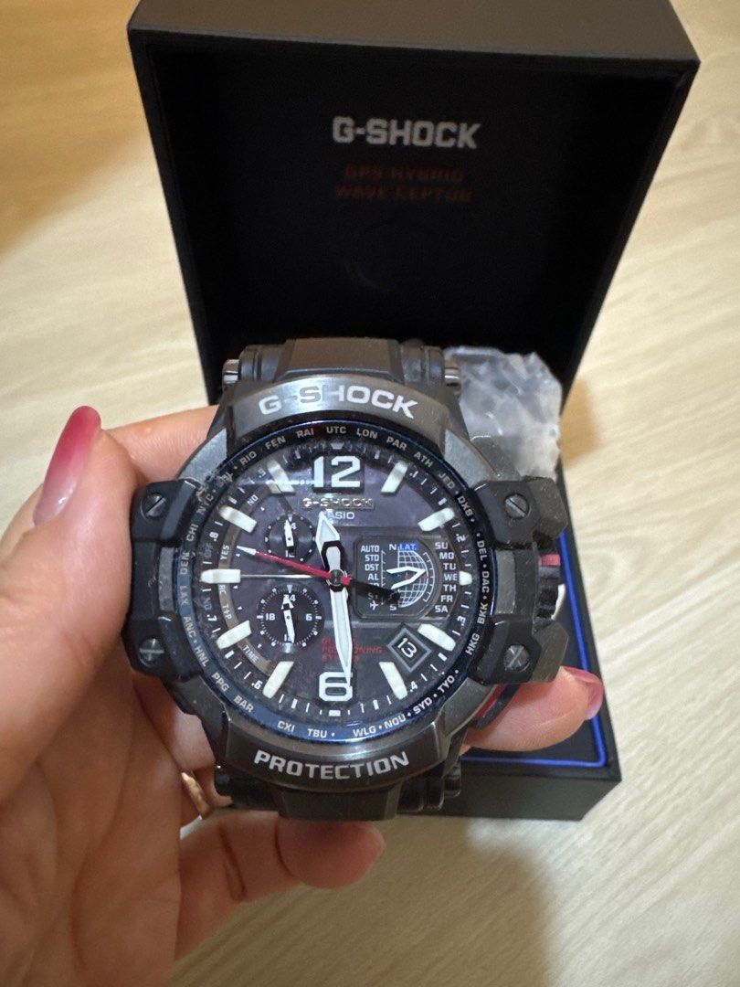 Casio G-Shock GPS Hybrid Wave Ceptor Watch, Men's Fashion, Watches ...