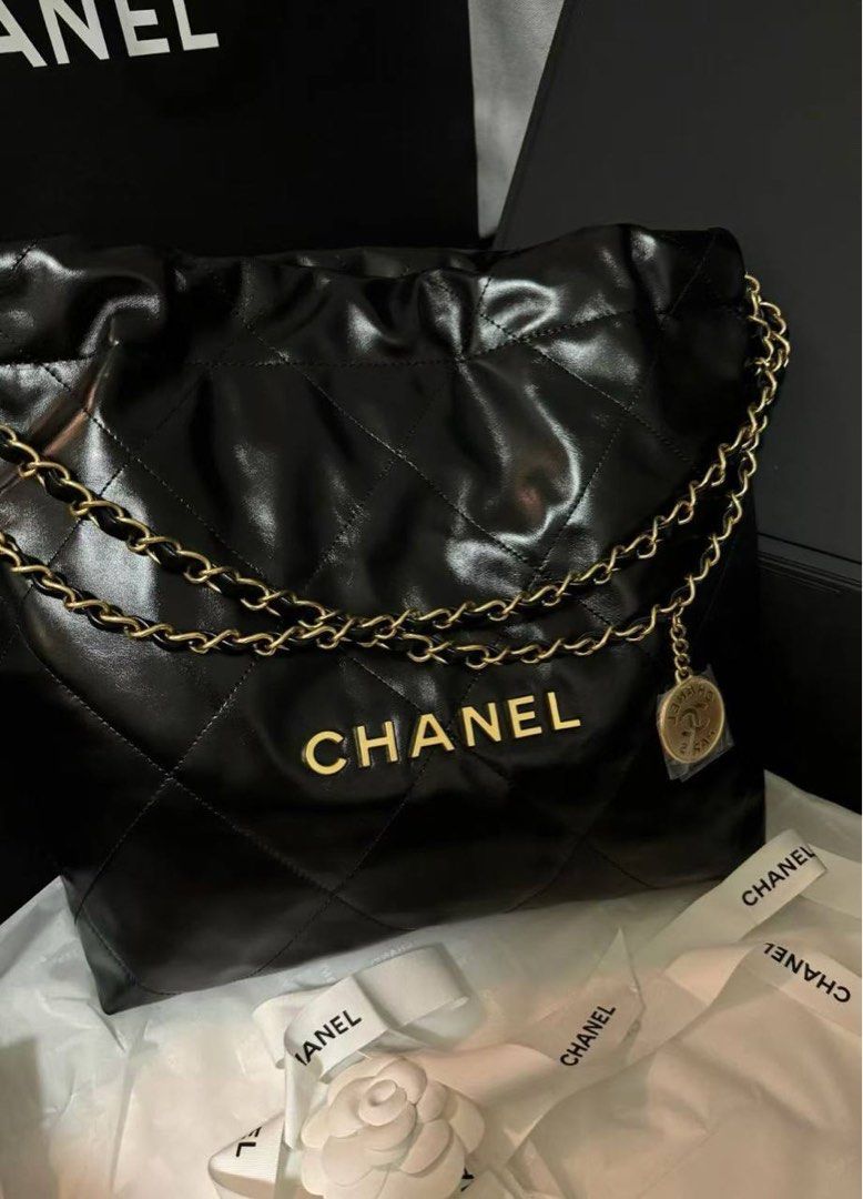 Chanel 22 bag small GHW - 2025, Luxury, Bags & Wallets on Carousell