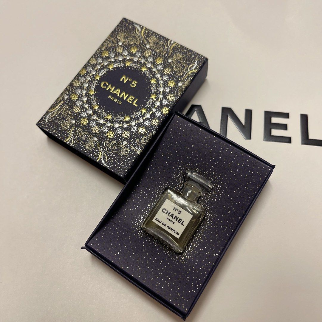 Chanel EDP No. 5 Miniature 1.5ml Limited edition, Beauty & Personal ...
