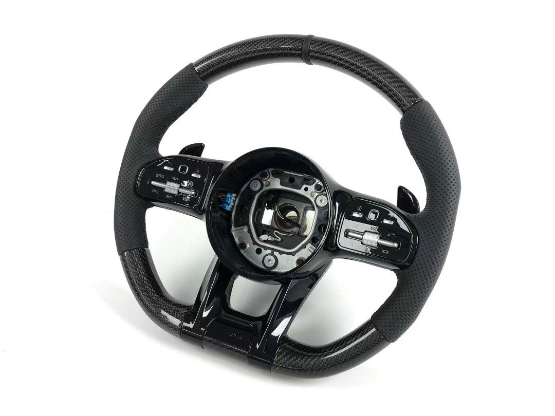 AMG mercedes carbon steering wheel, Car Accessories, Accessories on ...