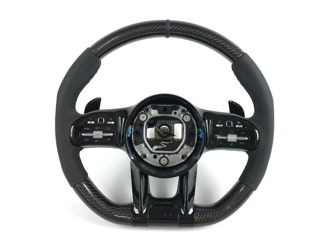 AMG mercedes carbon steering wheel, Car Accessories, Accessories on ...