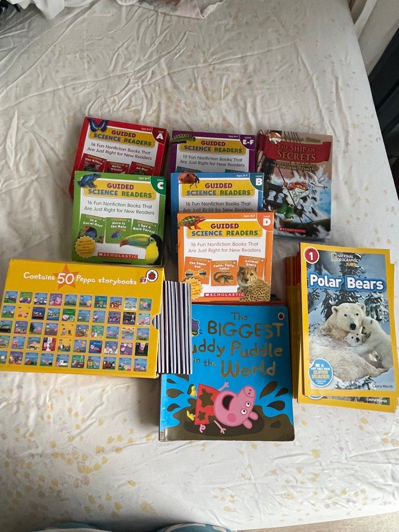 Children's Book Bundle - Guided Science Readers, Peppa Pig, etc ...