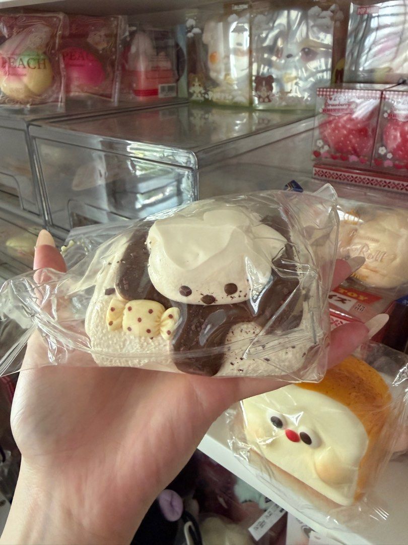 Chocolate Bunny Cakeroll Taba Squishy, Hobbies & Toys, Toys & Games on ...