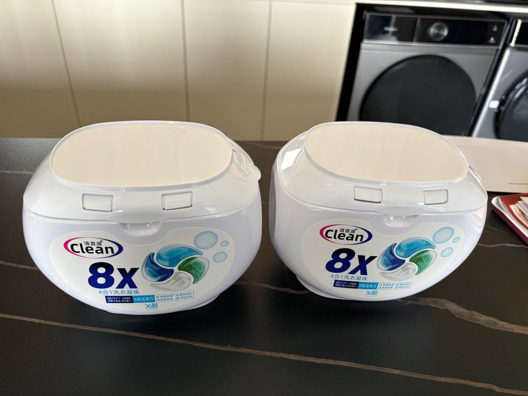 laundry capsule Clean 8x 4-in-1 Laundry Detergent Pods - 36 Count ...