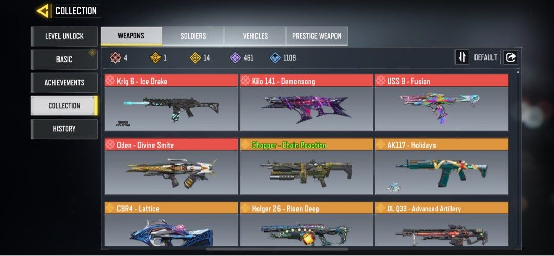 COD Mobile Account - Tier 400, Multiple Weapon Skins, Video Gaming ...