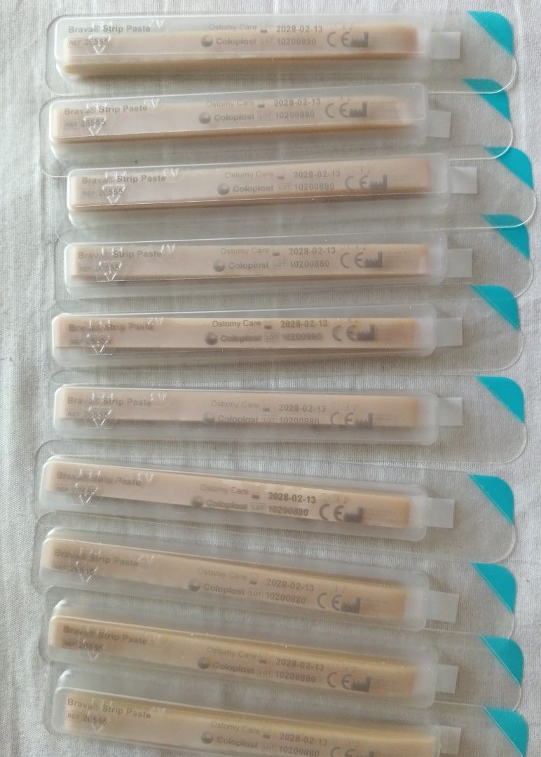 Coloplast Brava Strip Paste - 10 Pieces, Health & Nutrition, Medical ...