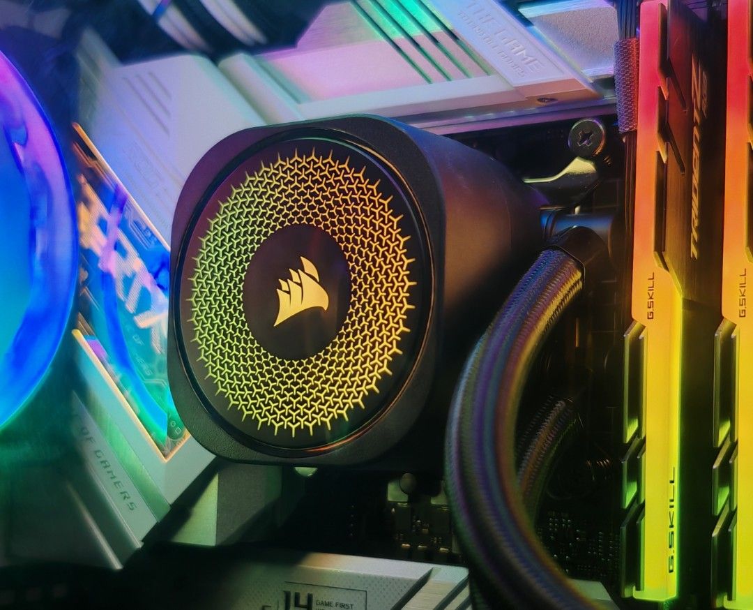 Corsair Nautilus 240 RS ARGB Liquid CPU Cooler, Computers & Tech, Parts ...