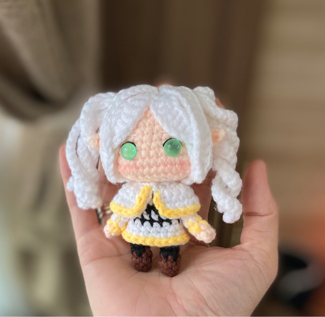 Crochet Frieren Beyond Journey’s End, Hobbies & Toys, Stationery ...