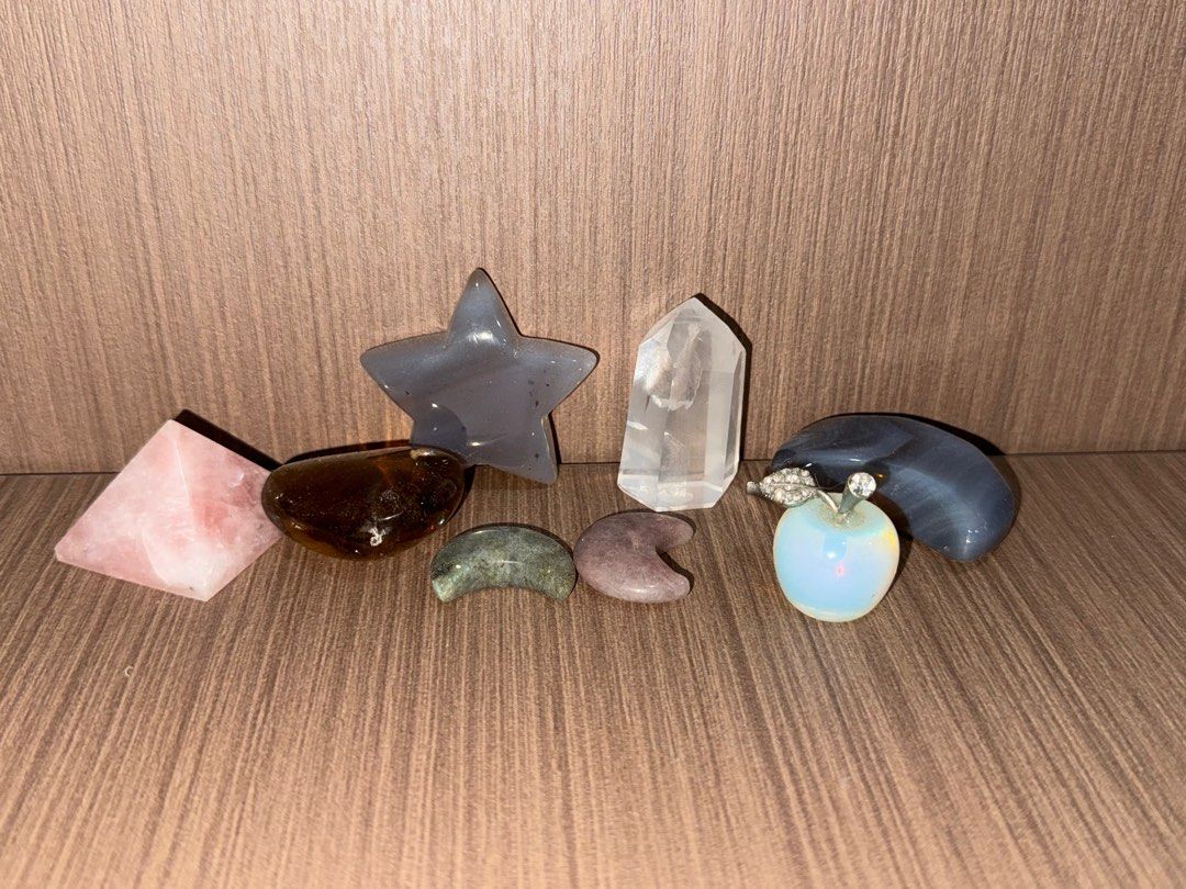 Crystal Spheres, Tower, and Assorted Crystals, Women's Fashion, Jewelry ...