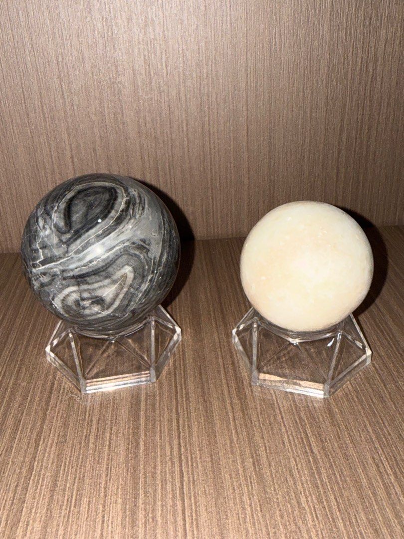 Crystal Spheres, Tower, and Assorted Crystals, Women's Fashion, Jewelry ...