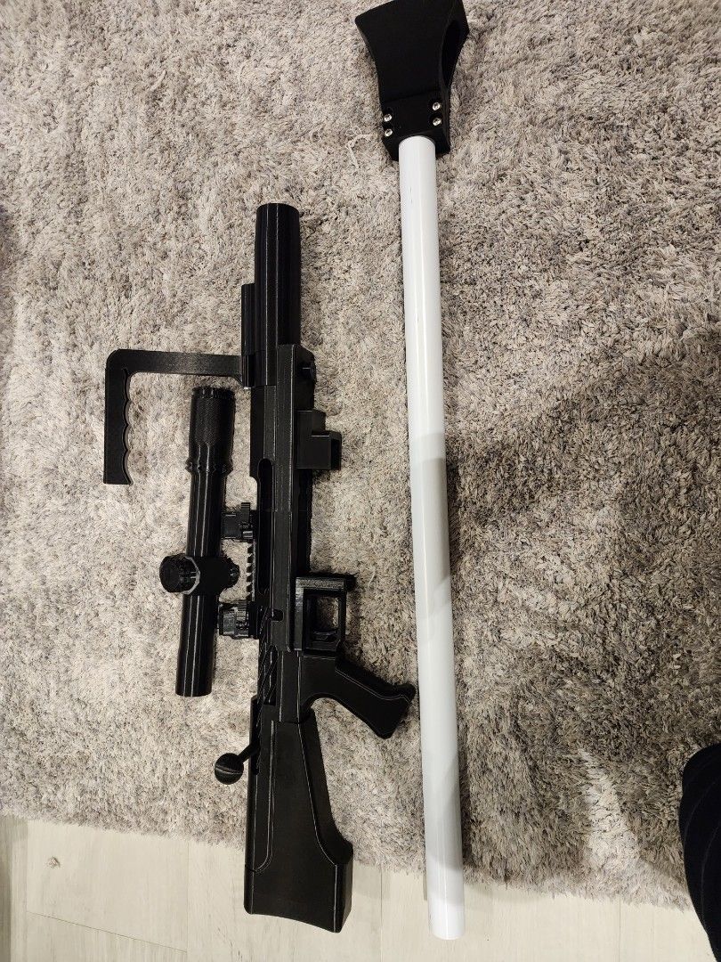 [Preorder] Hecate ii Sniper Rifle 3D Printed Prop, Hobbies & Toys, Toys ...