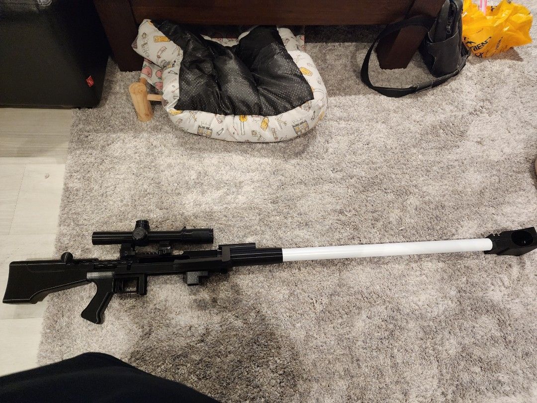 [Preorder] Hecate ii Sniper Rifle 3D Printed Prop, Hobbies & Toys, Toys ...