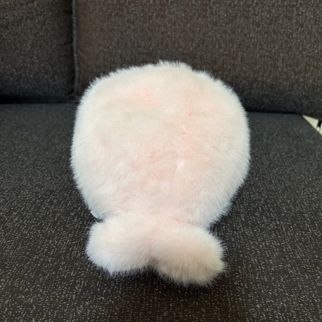 Cute Pink Seal Plushie - Funclaw, Hobbies & Toys, Toys & Games on Carousell