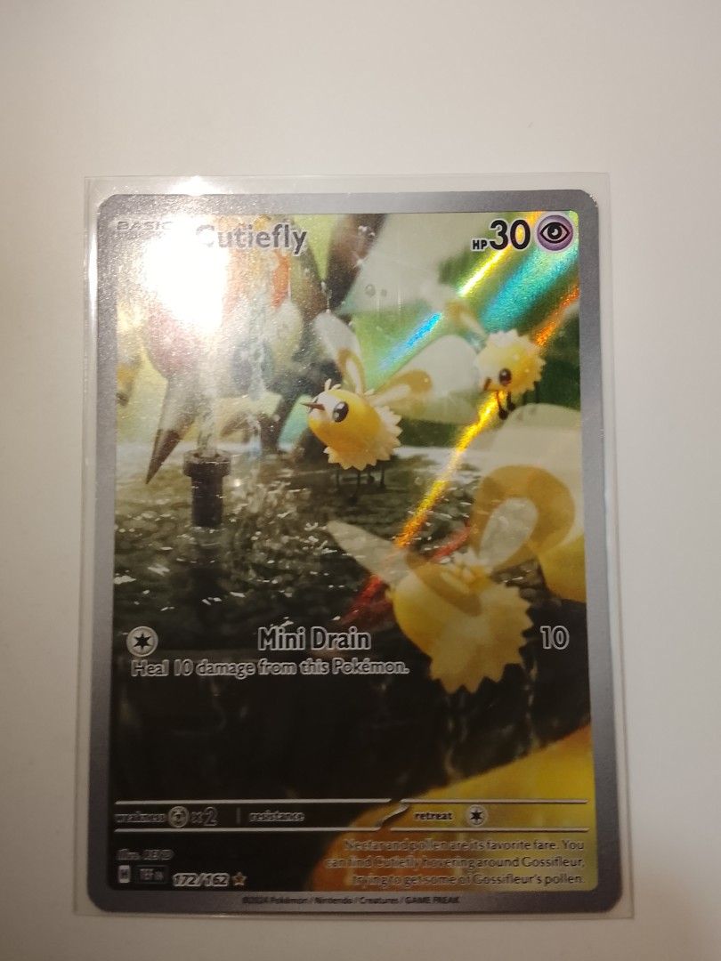 Cutiefly Pokemon Card - Secret Rare, Hobbies & Toys, Toys & Games on ...