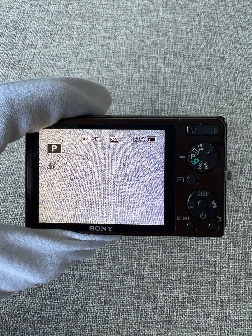 Cybershot DSC-W380 silver digital camera Sony, Photography, Cameras on ...