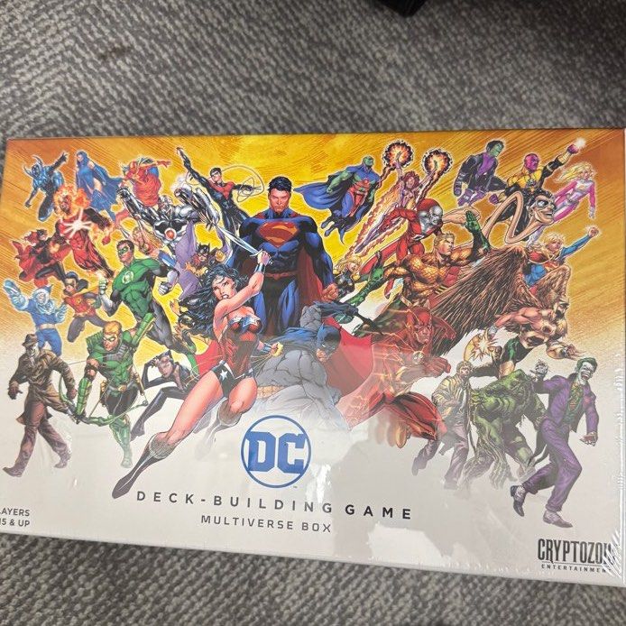 DC Deck Building Game Card Game Multiverse Box DC superhero, Hobbies ...