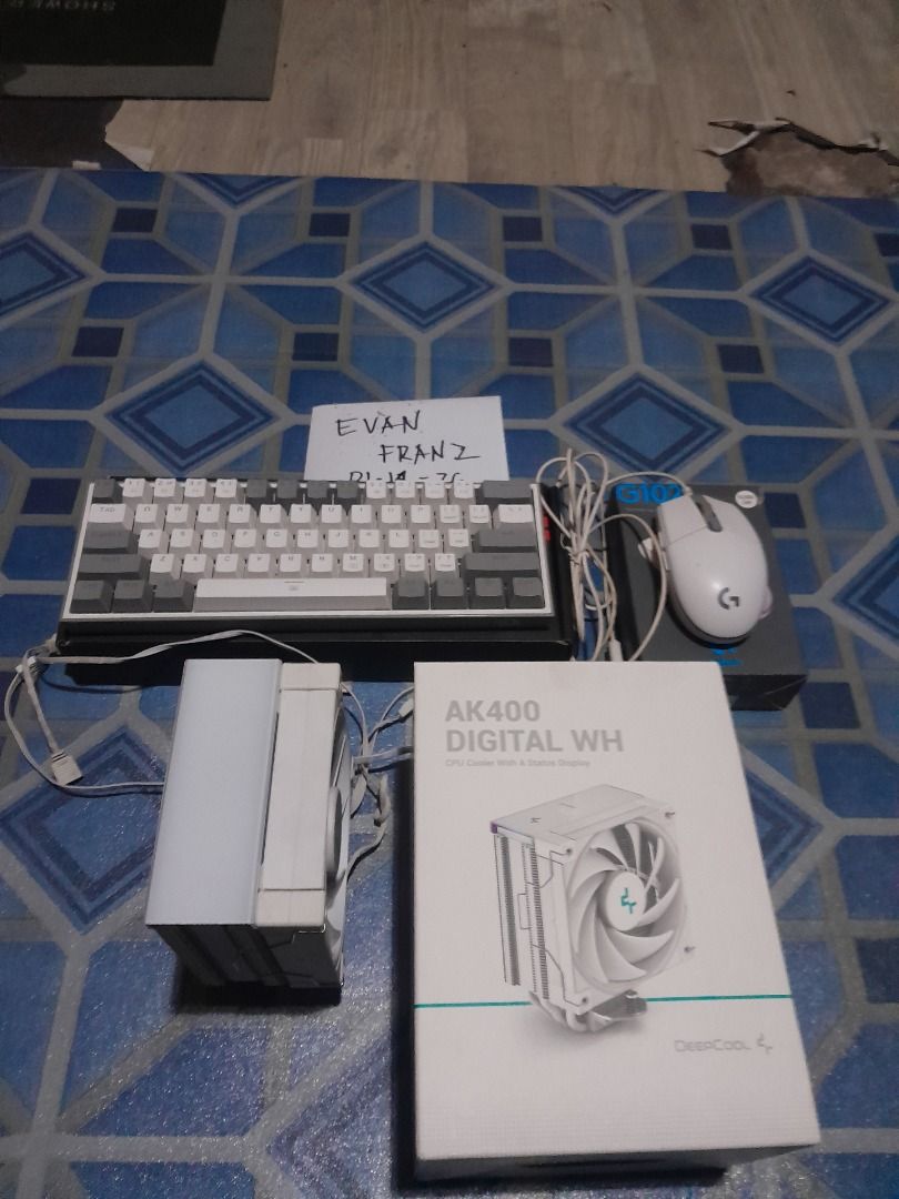 DeepCool AK400 Digital WH, Logitech G304, Mechanical Keyboard ...